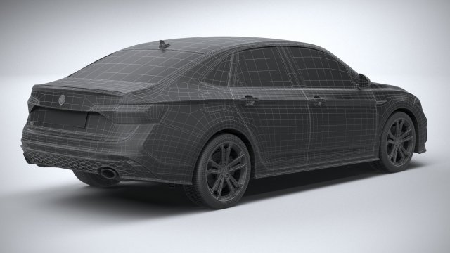 volkswagen jetta gli 2022 3D Model in Sedan 3DExport