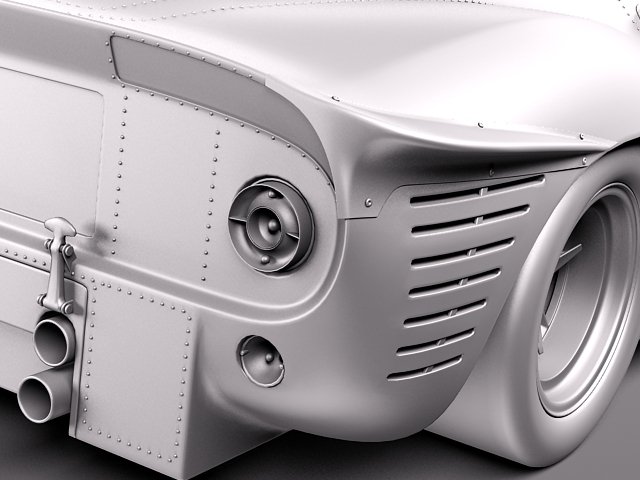 ferrari p330 p3 1966 3D Model in Racing 3DExport