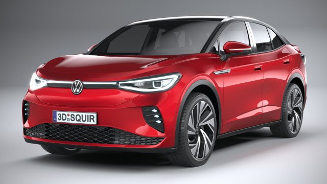 volkswagen id5 gtx 2022 3D Model in SUV 3DExport