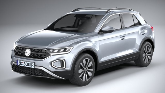 Volkswagen T-Roc LIFE 2023 3D Model in SUV 3DExport