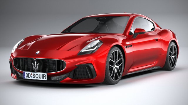 Maserati GranTurismo Trofeo 2023 3D Model in Sport Cars 3DExport