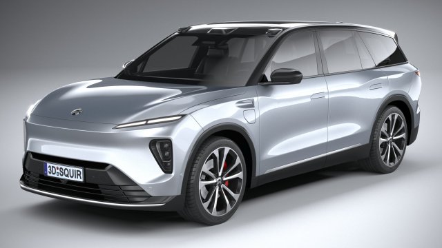 NIO ES8 2023 3D Model in SUV 3DExport