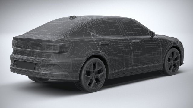 Polestar 2 2024 3D Model in Sedan 3DExport