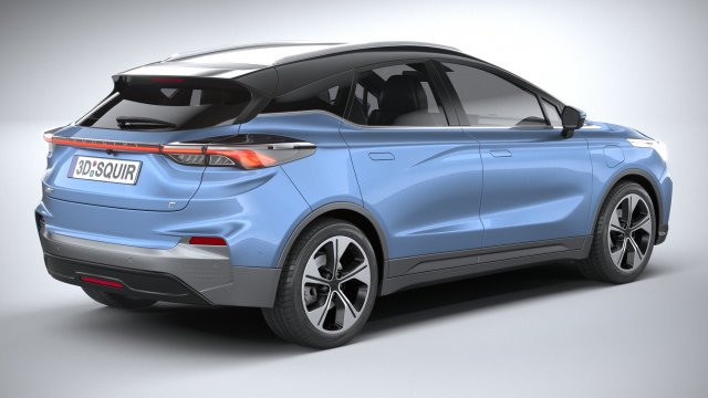 Geely Geometry C 2024 3D Model in SUV 3DExport