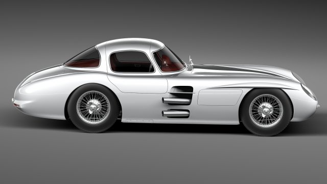 Mercedes-Benz 300 slr 1955 3D Model in Classic Cars 3DExport