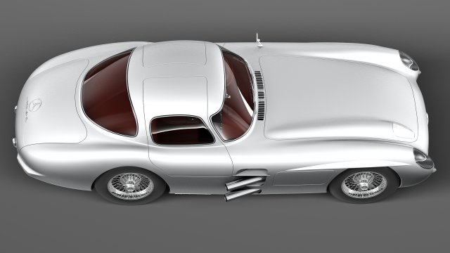Mercedes-Benz 300 slr 1955 3D Model in Classic Cars 3DExport