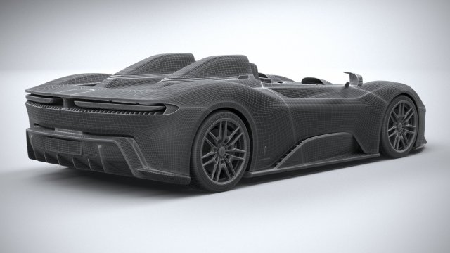 Pininfarina B95 2025 3D Model in Sport Cars 3DExport