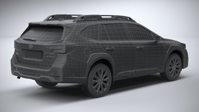 Subaru Outback Active 2024 3D Model in SUV 3DExport