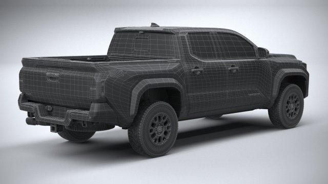 Toyota Tacoma TRD Off Road 2024 3D Model in SUV 3DExport