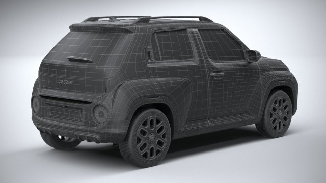 Hyundai Casper 2025 3D Model in SUV 3DExport