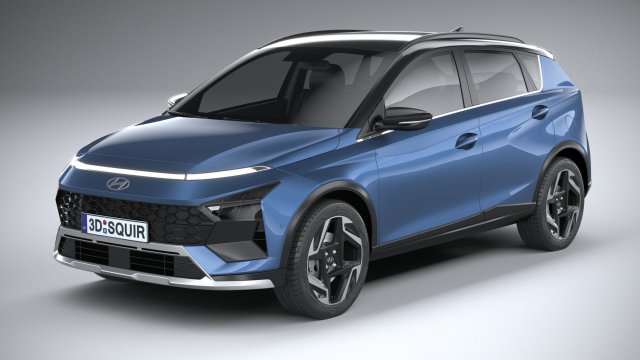 Hyundai Bayon 2025 3D Model in SUV 3DExport