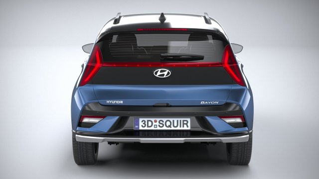 Hyundai Bayon 2025 3D Model in SUV 3DExport