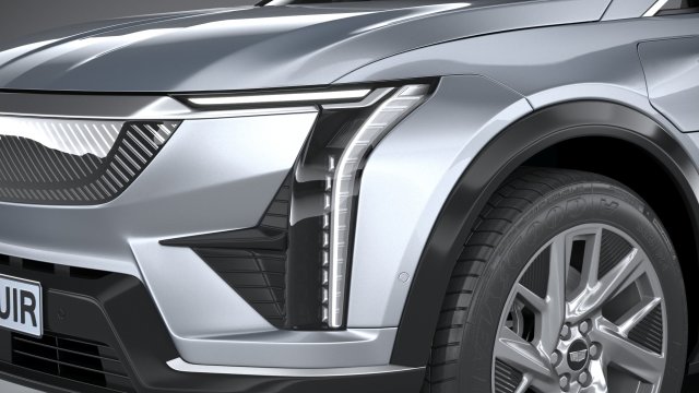 Cadillac Optiq 2025 3D Model in SUV 3DExport