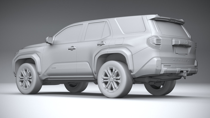 Toyota 4runner 2025 3D Model in SUV 3DExport