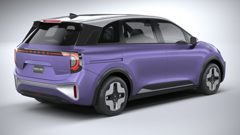 BAIC ArcFox Kaola 2024 3D Model in Van and Minivan 3DExport