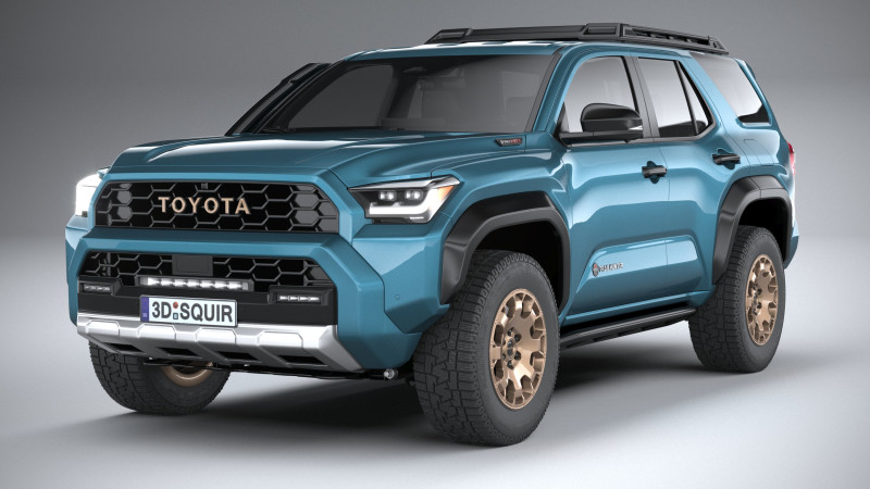 Toyota 4runner Trailhunter 2025 3D Model in SUV 3DExport