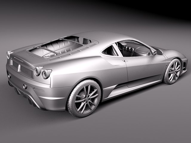 ferrari f430 scuderia 3D Model in Sport Cars 3DExport
