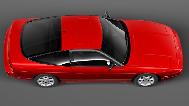 Nissan 240 sx silvia s13 1989-1994 3D Model in Sport Cars 3DExport