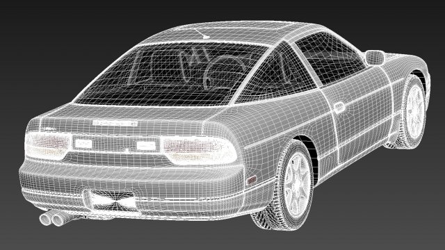 Nissan 240 sx silvia s13 1989-1994 3D Model in Sport Cars 3DExport