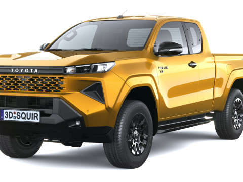 Toyota HiLux Xtra Cab 2026 3D Model in SUV 623101 | 3DExport