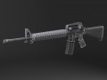 M16 A3 rifle 3D Model in Assault Rifles 3DExport