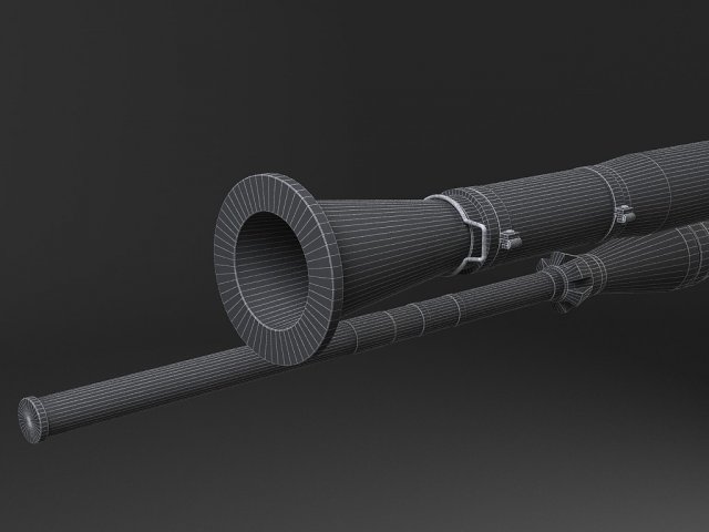 rpg7 bazooka 3D Model in Grenade Launchers 3DExport