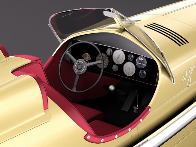 duesenberg sj special mormon meteor 1935 3D Model in Classic Cars 3DExport