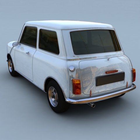 mini mark ii 1967 3D Model in Classic Cars 3DExport