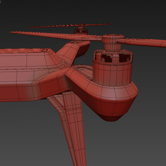 3dr solo quadcopter drone 3d model vray 3D Model in Helicopter 3DExport