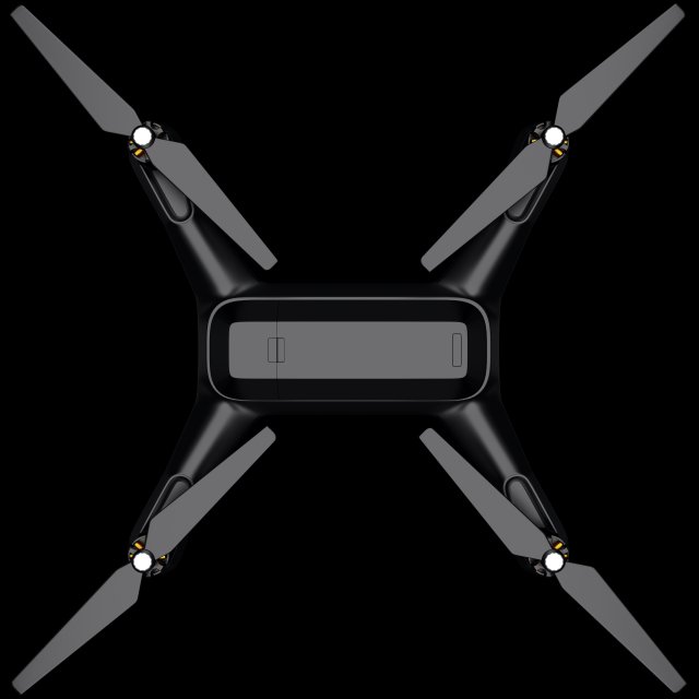 3dr solo quadcopter drone 3d model vray 3D Model in Helicopter 3DExport