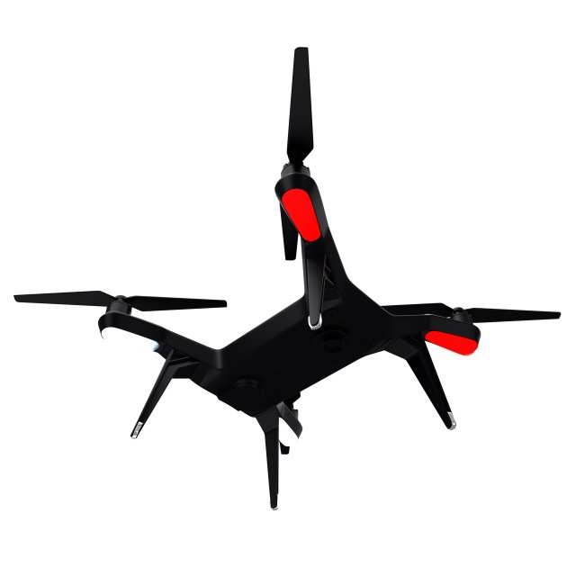 3dr solo quadcopter drone 3d model vray 3D Model in Helicopter 3DExport