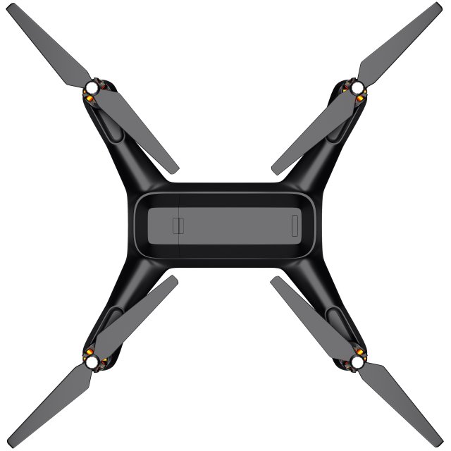 3dr solo quadcopter drone 3d model vray 3D Model in Helicopter 3DExport