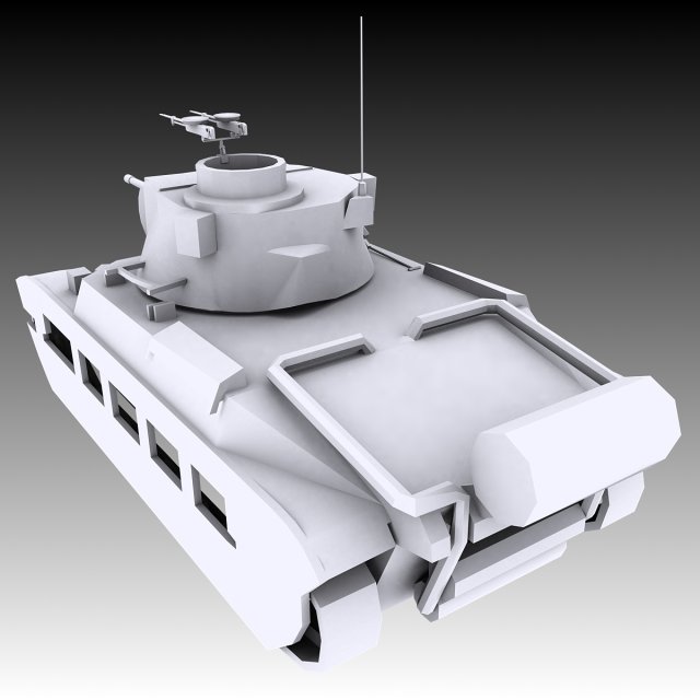 matilda ww2 tank 3D Model in Tank 3DExport
