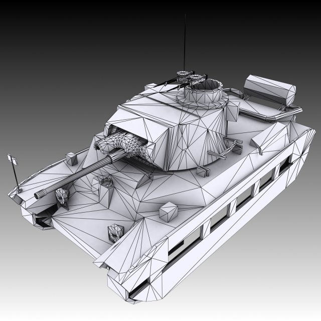 matilda ww2 tank 3D Model in Tank 3DExport
