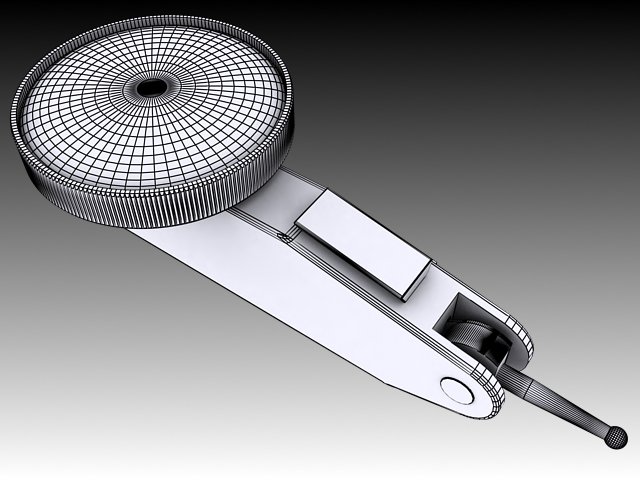 dial indicator 3D Model in Tools 3DExport