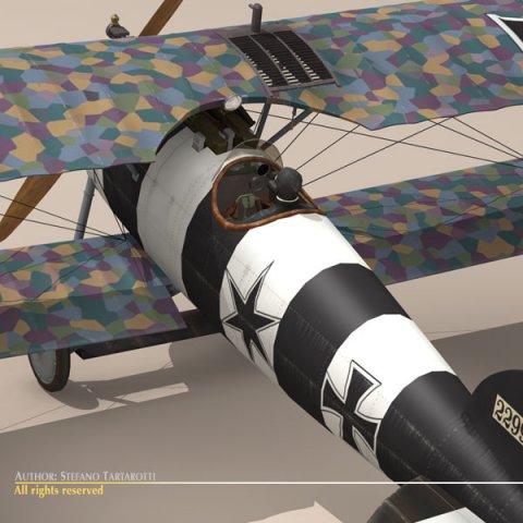 albatros d va jasta 26 3D Model in Sport 3DExport