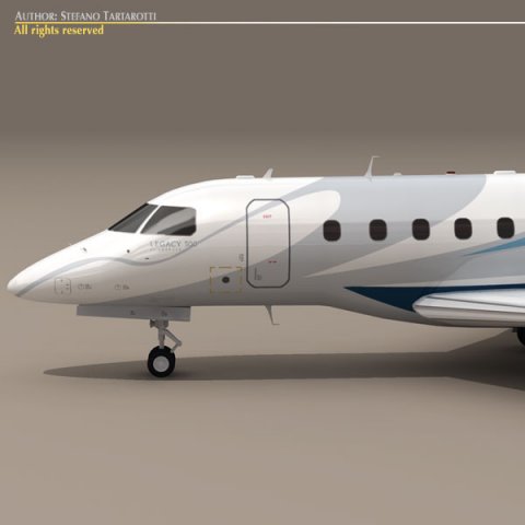 legacy 500 3D Model in Commercial 3DExport