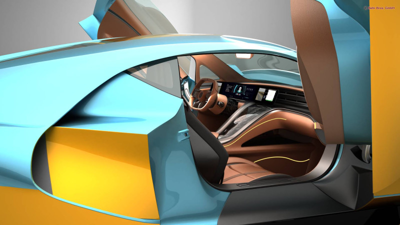 Generic Future EV Supercar 2050 3D Model in Sport Cars 3DExport