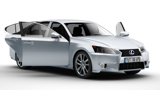 lexus gs 450h 3D Model in Sedan 3DExport