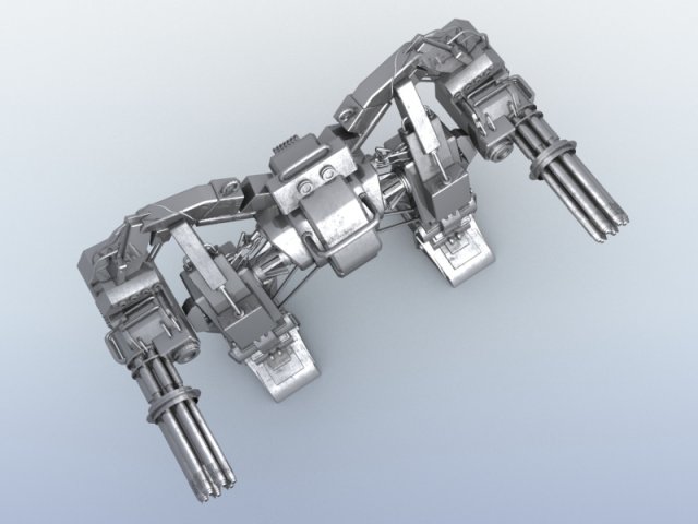 robot 10 3D Model in Robot 3DExport