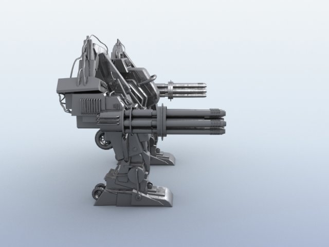 robot 10 3D Model in Robot 3DExport