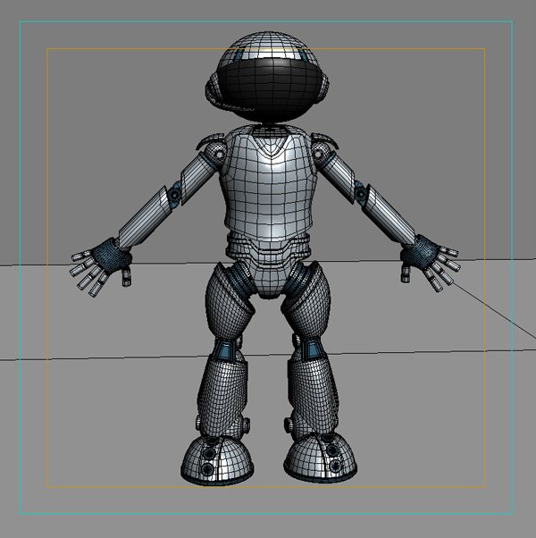 Robot 16 3D Model in Robot 3DExport