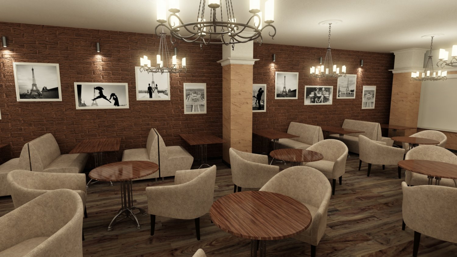 kafe 3D Models in Restaurant 3DExport