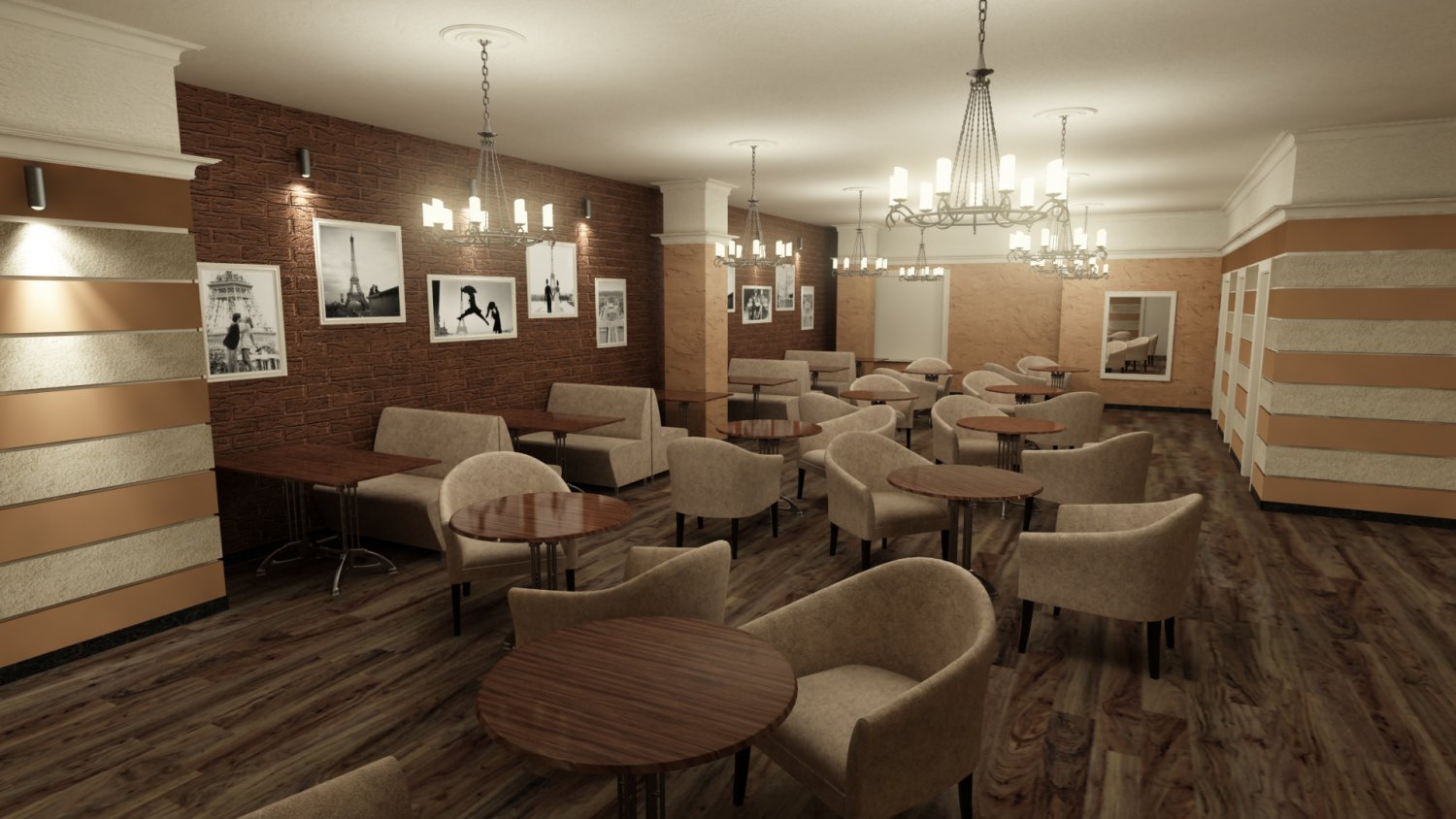 kafe 3D Models in Restaurant 3DExport