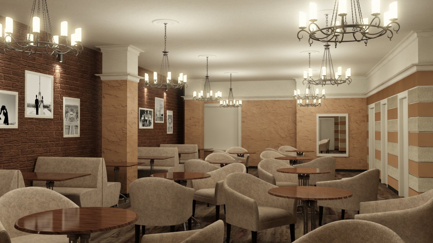 kafe 3D Models in Restaurant 3DExport