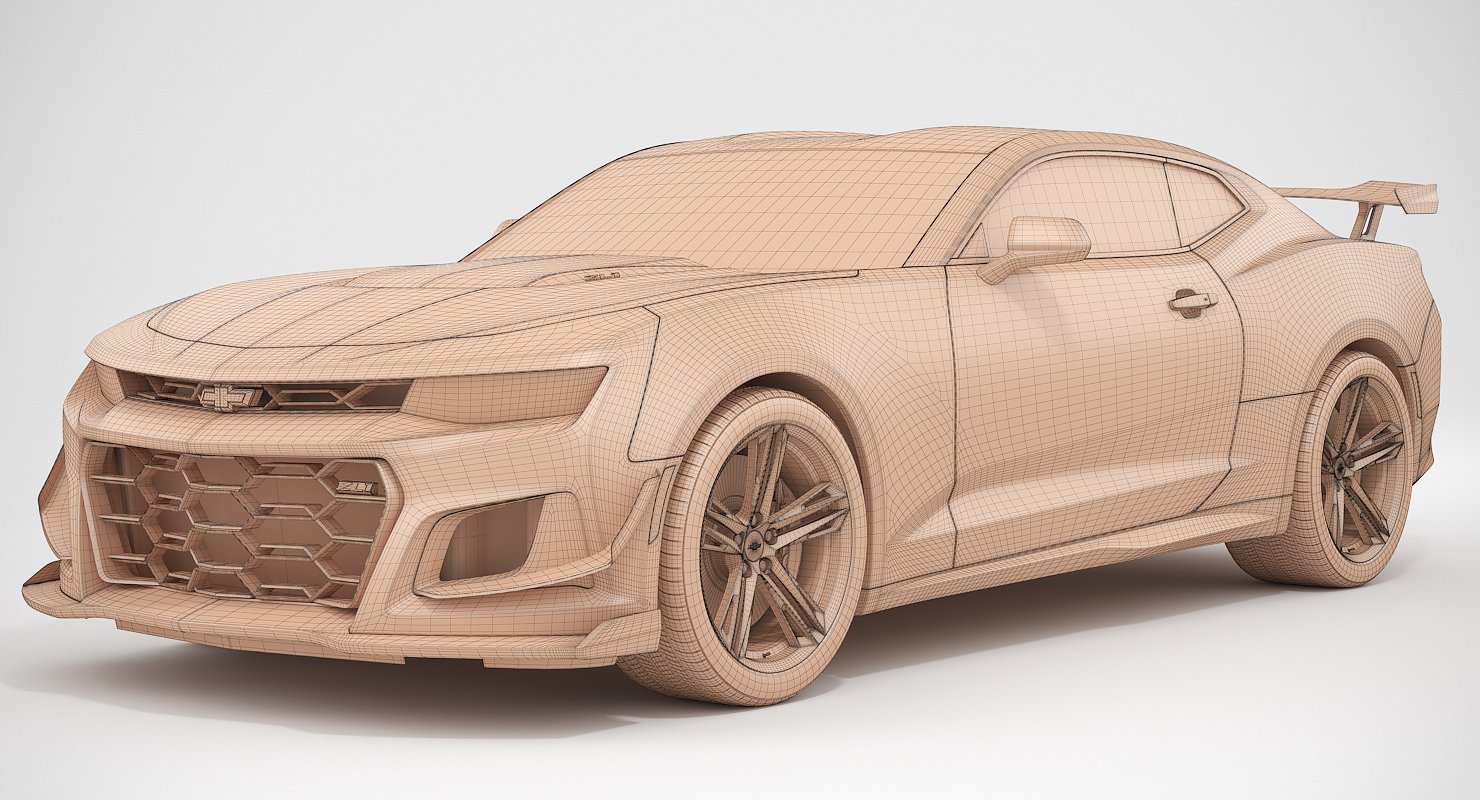 Camaro Blueprints For 3d Modeling