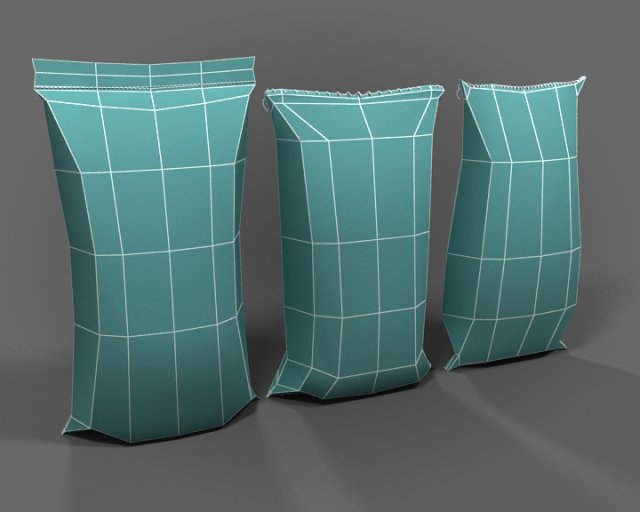 flour sack bag 3D Model in Other 3DExport