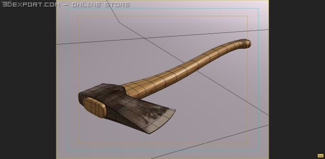 Axe 3D Model in Accessories 3DExport
