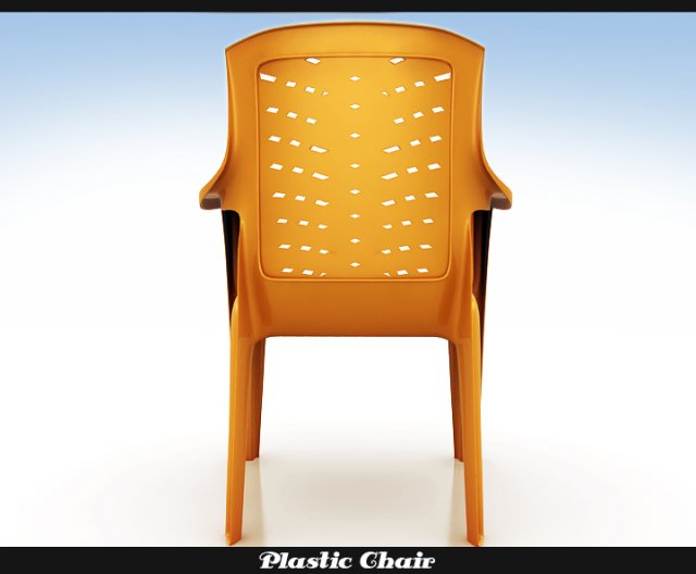 plastic chair 3D Model in Chair 3DExport