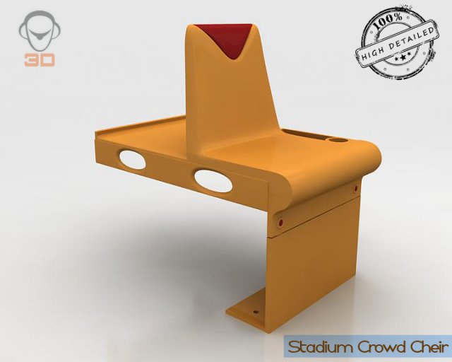 stadium crowd cheir 3D Model in Stadium 3DExport